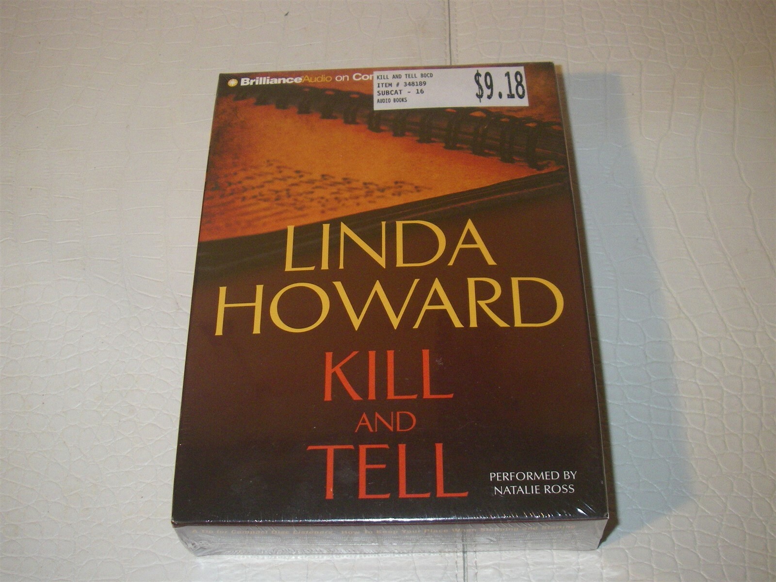BRAND NEW KILL AND TELL BY LINDA HOWARD AUDIOBOOK | eBay