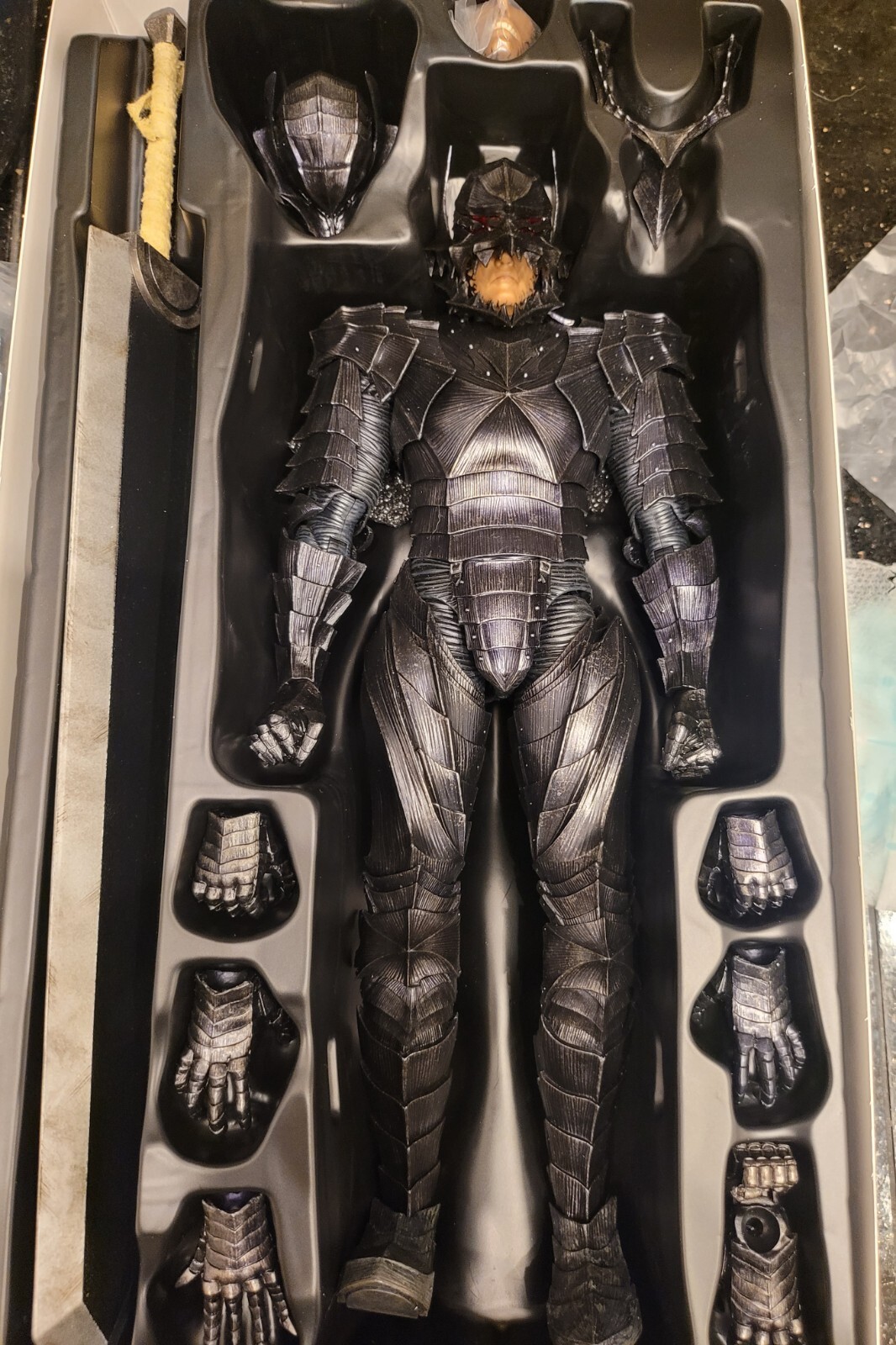 ThreeZero 1/6 Berserk Guts Berserker Armor 12” Figure -USA- ThreeA Toy ...