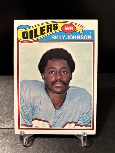 1977 Topps Billy "White Shoes" Johnson Houston Oilers #59 | eBay
