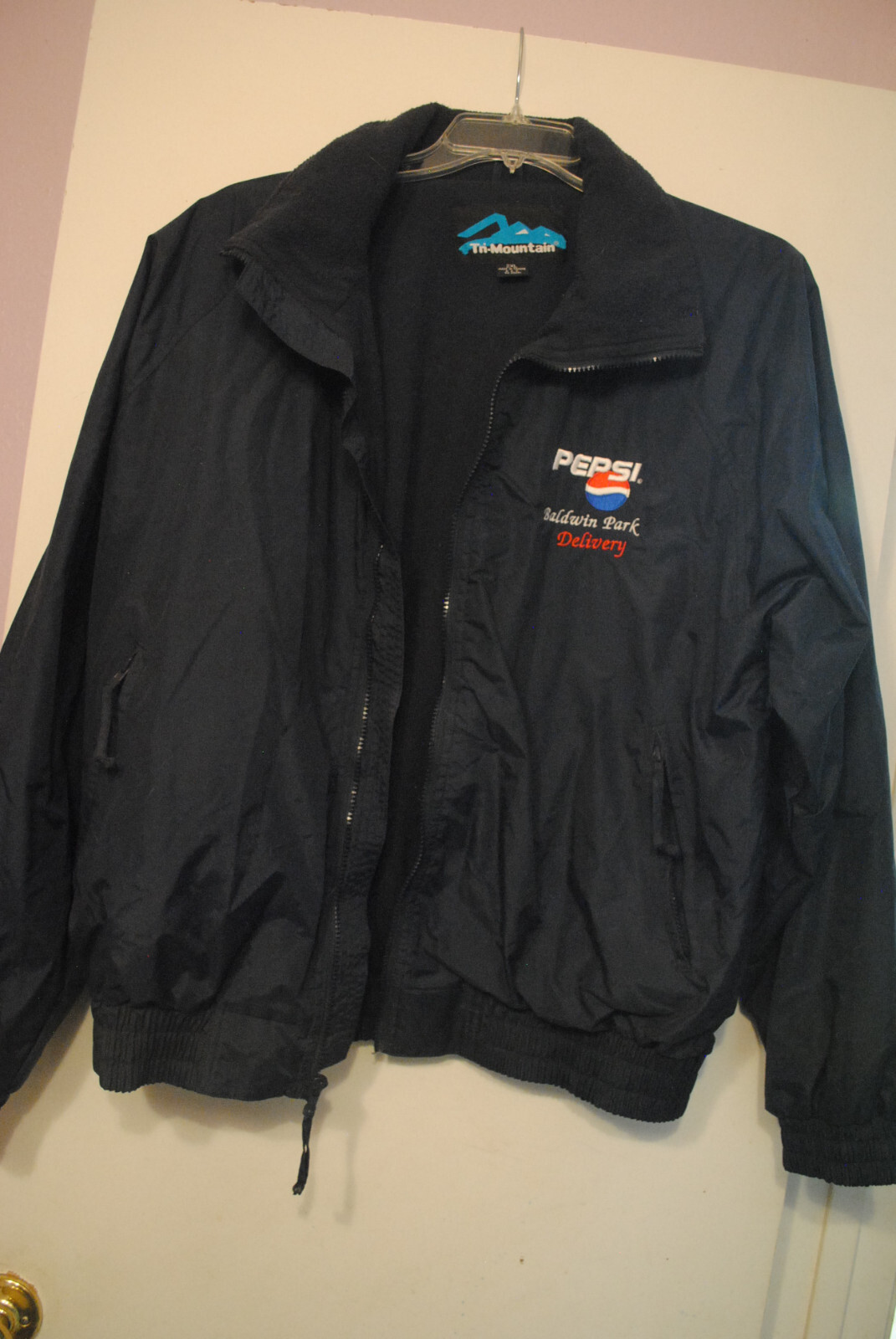 PEPSI Baldwin Park Delivery Embroidered Jacket 2XL Bl… - Gem