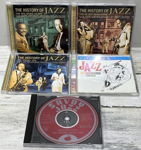Lot of 5 Jazz CDs Greatest Hits Swing Be-Bop Big Band | eBay