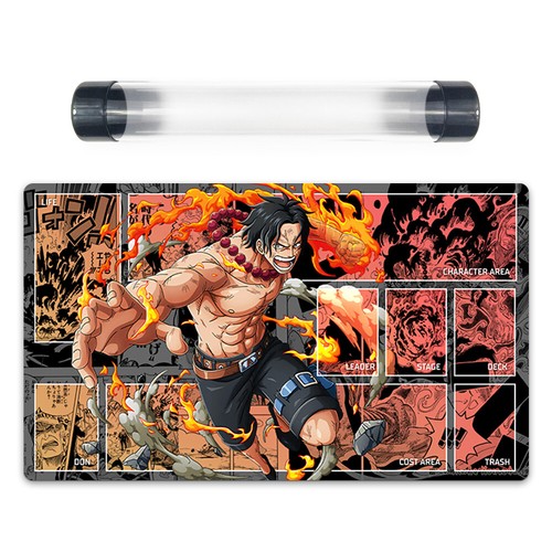 O-P Ace Playing Board Game Mat Card Zones CCG OPCG Playmat Free Best ...