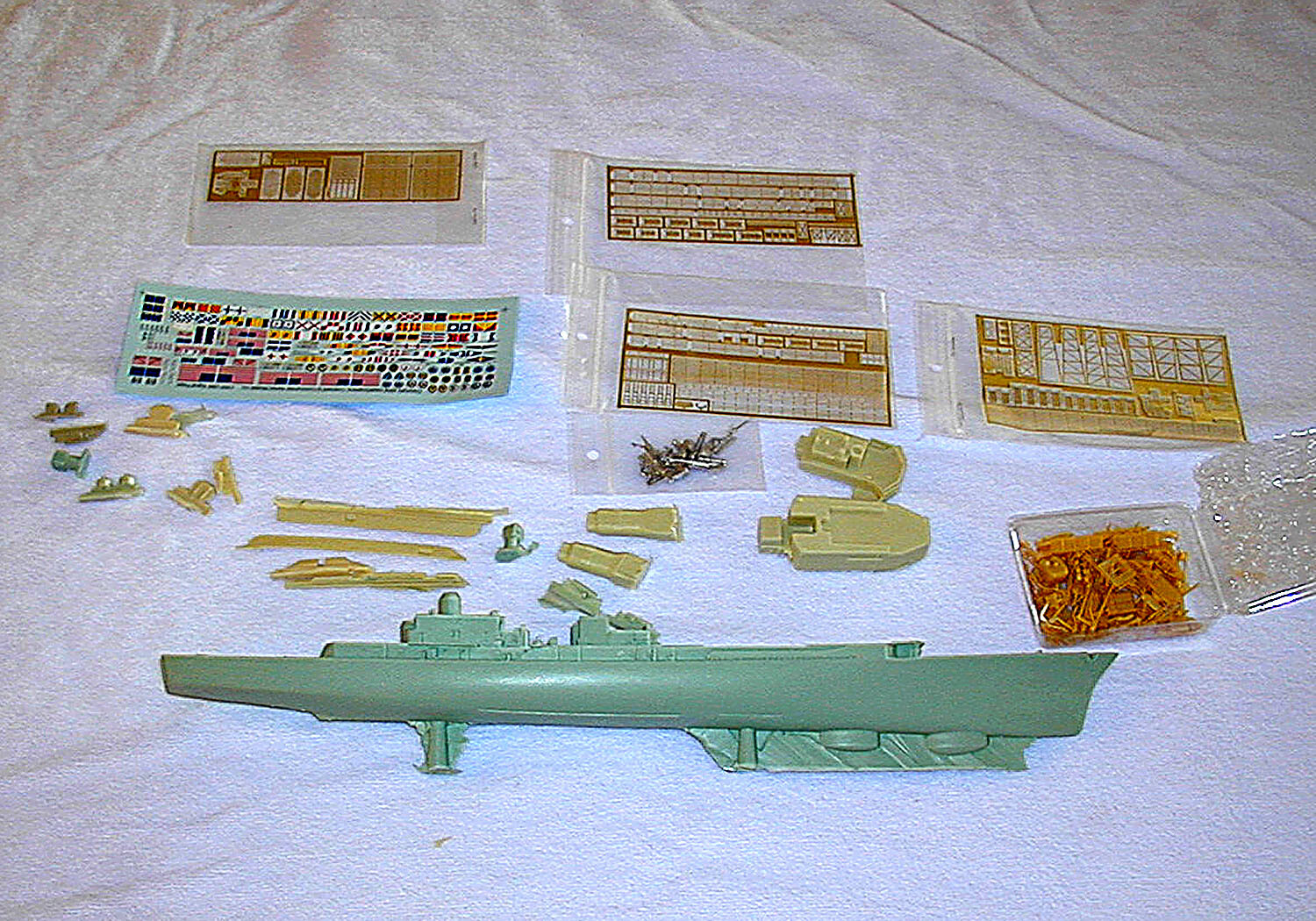 1/350 ISW 4170 - USS King DDG41 1985 - Resin & PE Brass Model Kit | eBay