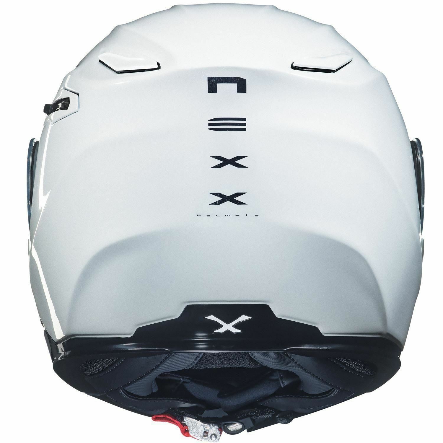 Nexx X VILITUR Touring Modular Motorcycle Helmet - Plain White - XL | eBay