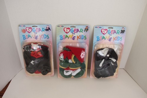 Ty Gear For Beanie Kids doll clothes LOT of 3~~Count, Groom, Elf ~~NEW ...
