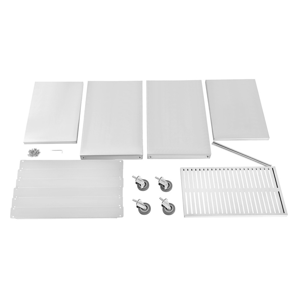 Stainless Steel Barbecue Trolley Mobile Barbecue Trolley Picnic Trolley ...