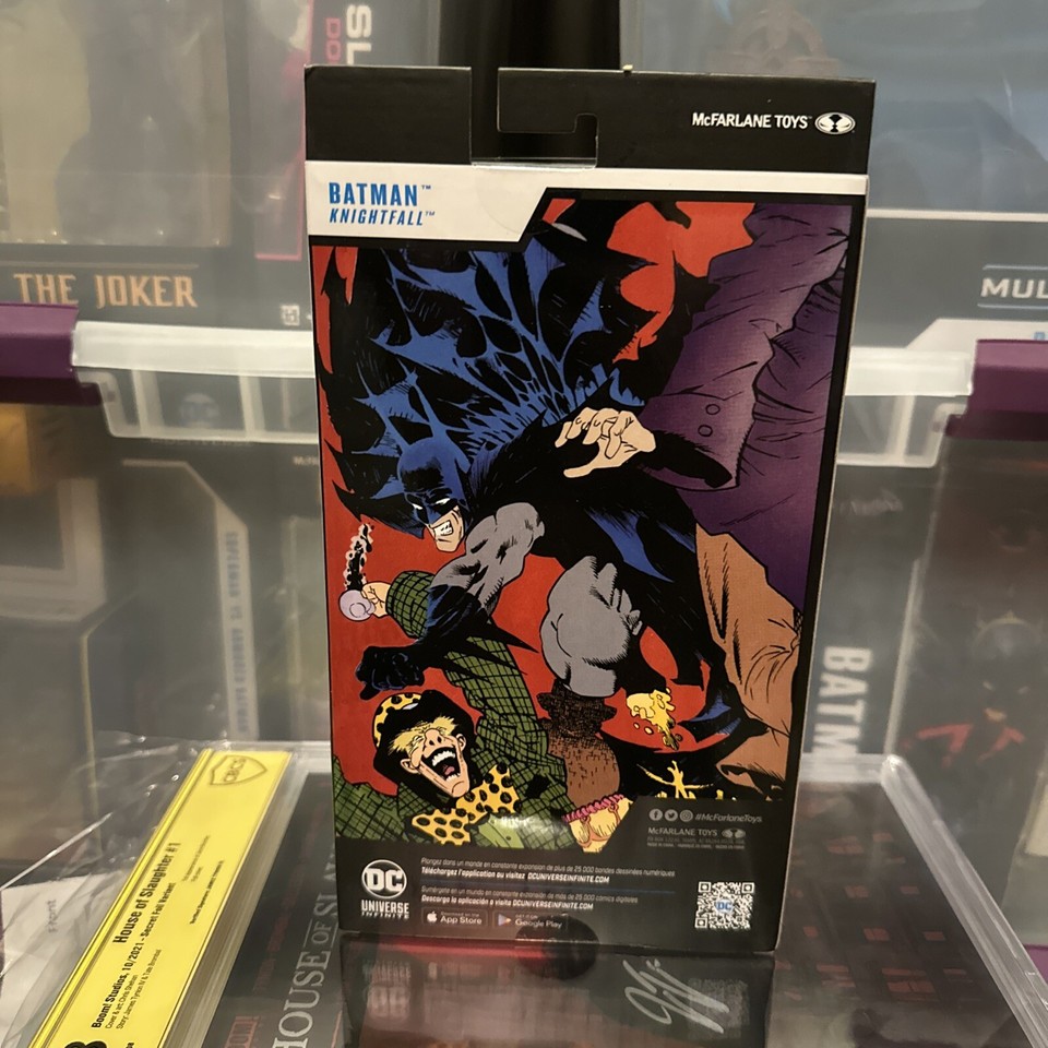 McFarlane DC Multiverse Blue Batman Knightfall Bane Break Back New ...