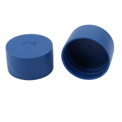 2pcs 35mm Inner Dia PE Plastic End Cap Bolt Thread Protector Tube Cover ...