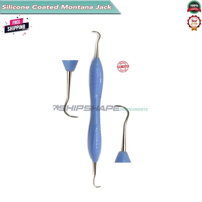 Montana Jack Sickle Scaler Silicone Coated Posterior Calculus, Tartar ...