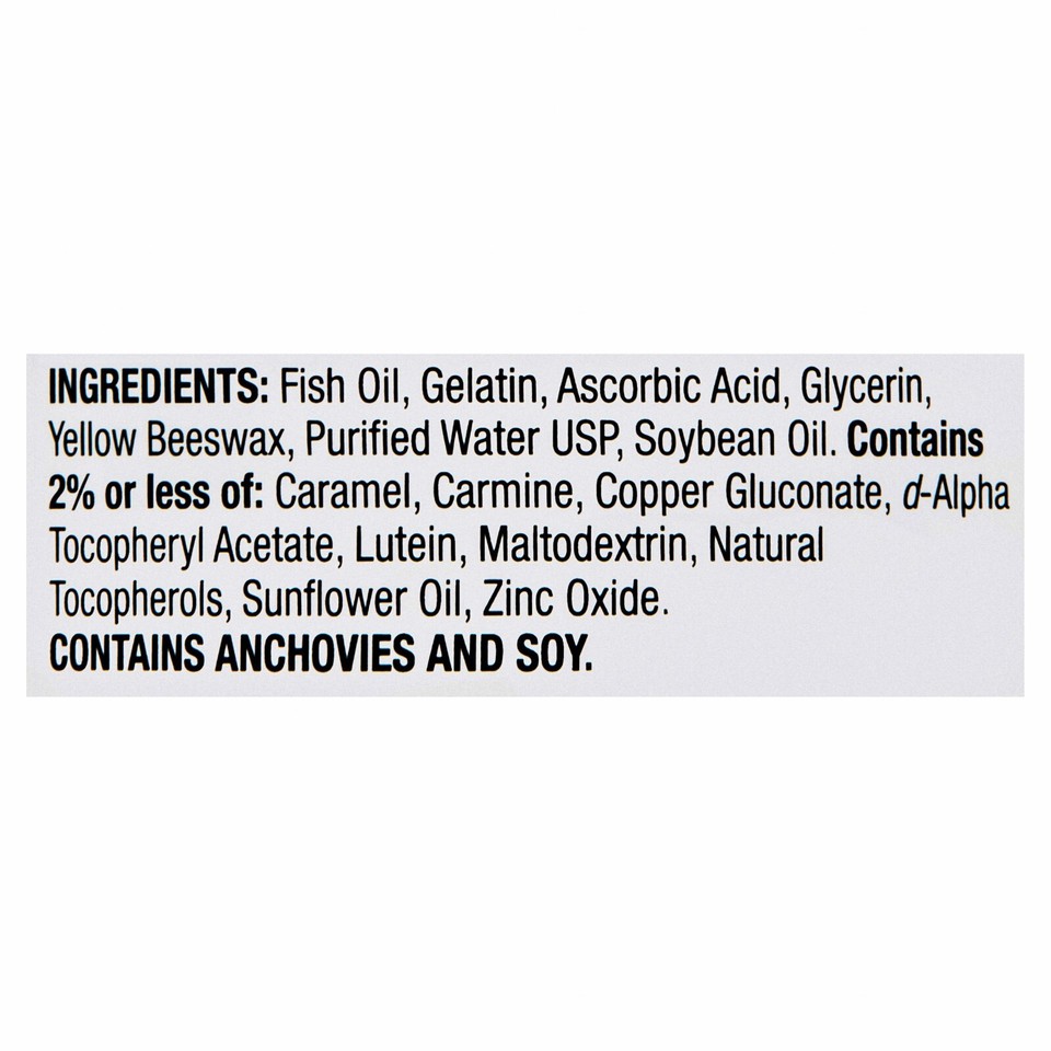 Equate Vision Formula 50+ With Omega 3, Lutein & Zeaxanthin 50 Softgels ...