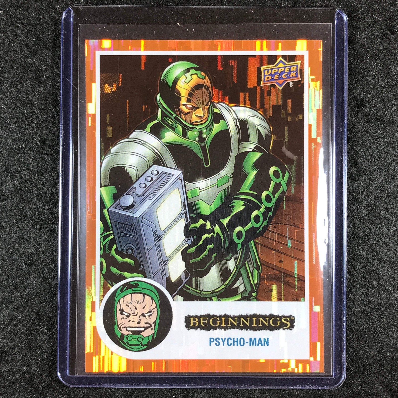 2024 Marvel Beginnings Vol. 2 Series 2 PSYCHO-MAN Base Orange Bridge ...