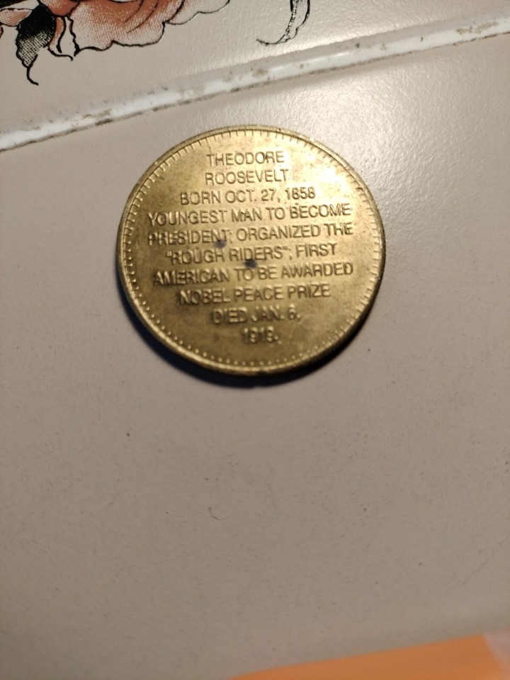 1901-1909 Theodore Roosevelt 26th President U.S.A. Memorabilia Coins | eBay