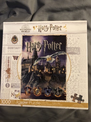 Harry Potter 1000 Pieces Puzzle Jigsaw 20” x 28” Wizarding World New In ...