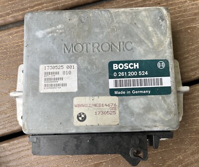 1990 BMW 525i Engine Computer ECU OEM Bosch Motronic 0261200524 | Easy ...