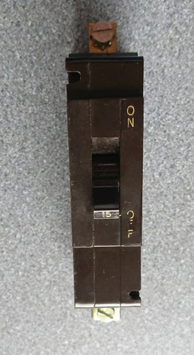 CRABTREE C50 MCB 15A AMP TYPE C BS3871 M4.5 miniature circuit breaker ...