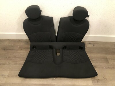 2007_2013 MINI COOPER CLUBMAN REAR BACK SEATS SEAT BLACK OEM | eBay