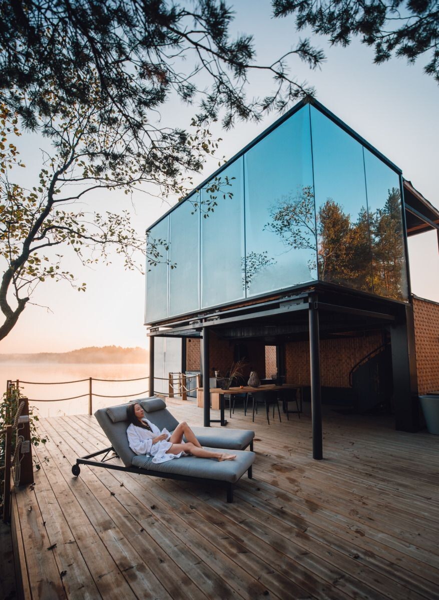 Prefab house, Modular home, Business & rent, tiny house, mirror house ...