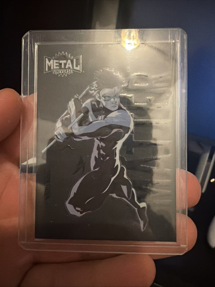 2025 Upper Deck Metal Universe Batman Nightwing Dark Matter Case Hit | eBay