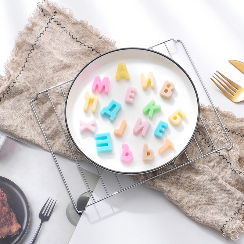 Russian Letter Baking Moulds Fondant Moulds Cake Mold Gifts for Baking ...