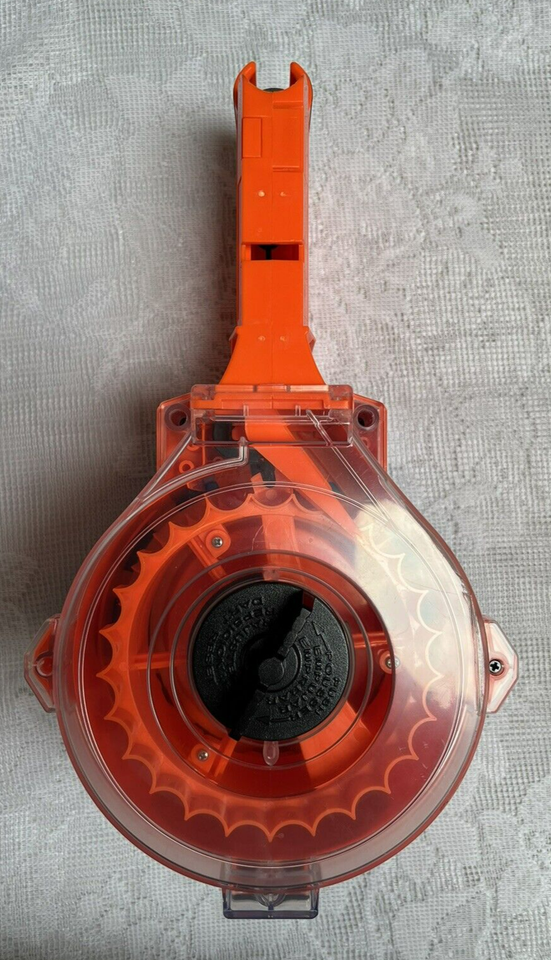 NERF Gun INFINUS N-STRIKE ELITE Motorized Blaster W/ 30 Round Ammo Drum ...