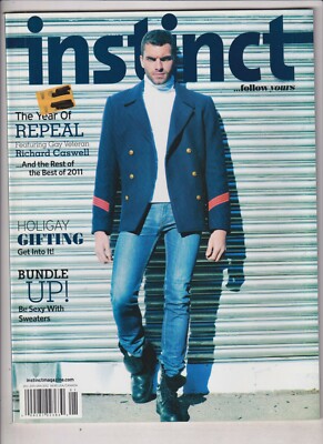 Instinct Gay Interest Magazine Richard Caswell Dec/Jan 2012 030320nonr ...