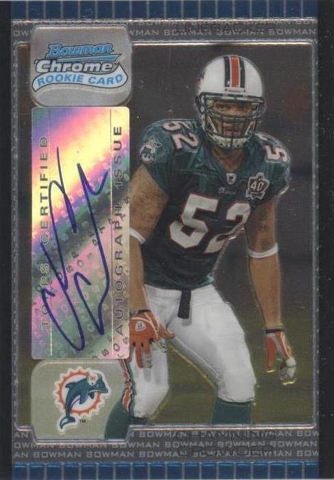 2005 Bowman Chrome - Channing Crowder #229 (AU, RC) for sale online | eBay