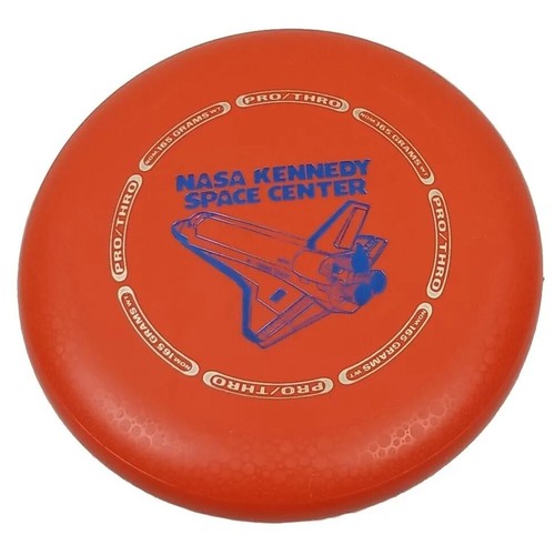 Vintage NASA Kennedy Space Center Orange Frisbee Whirley Pro Thro 165 ...