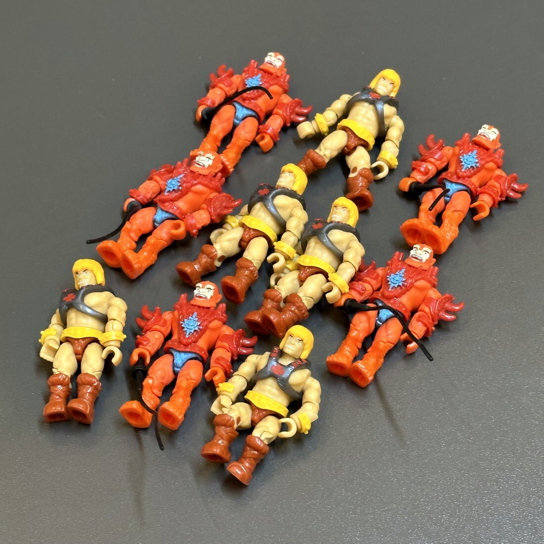 Lot 10 He-man & Beast Man MEGA CONSTRUX Bloks Masters of the Universe ...