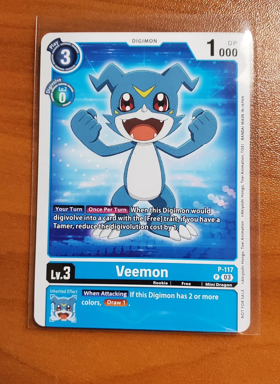 Digimon TCG Tutorial Deck Promo - Veemon P-117 P - NM condition | eBay