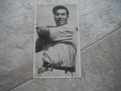 Mule Haas 1936 Goudey Wide Pen R314 Card Cleveland Indians (Good/Very ...