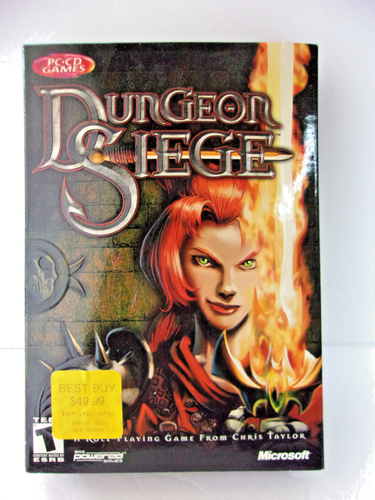 DUNGEON SIEGE 2002 PC CD-ROM GAME COMPLETE DISCS INST BOOK | eBay