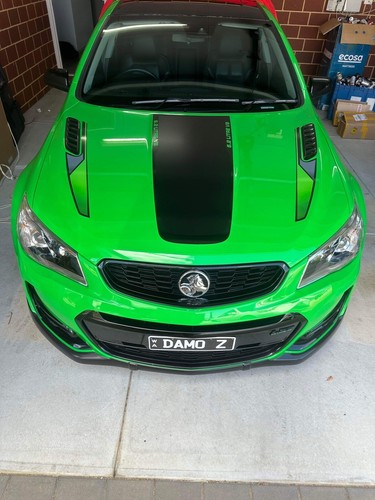 VF SS Commodore (Series 2) Bonnet Decals SS,SSV,HSV, Motorsport ...