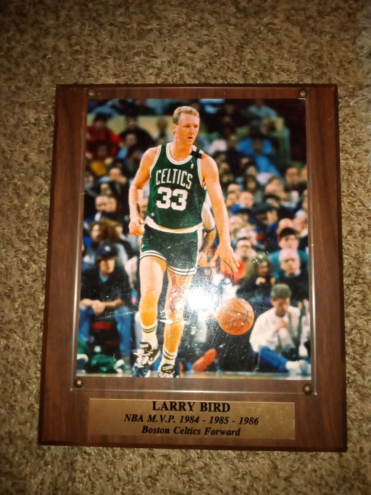 larry bird plaque | eBay