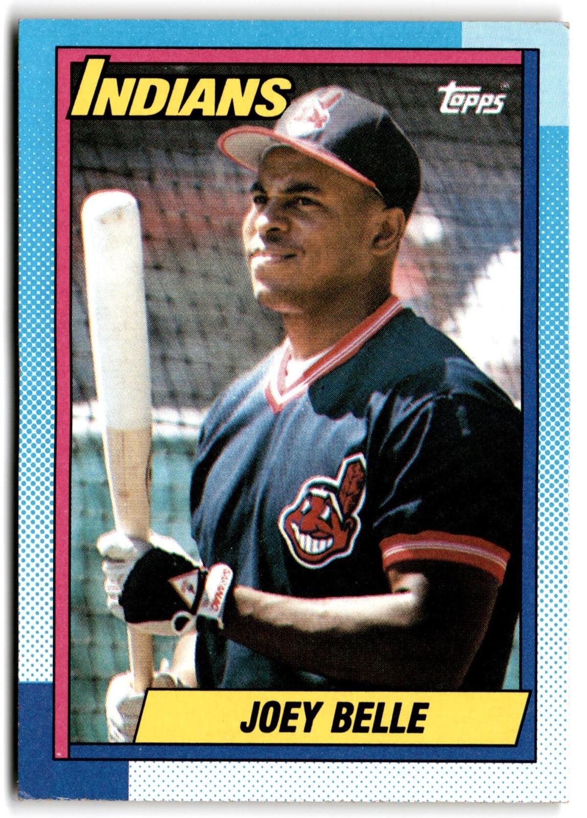 1990 TOPPS #283 ALBERT BELLE INDIANS | eBay