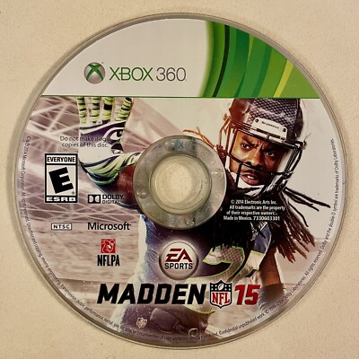 Madden NFL 15 2014 Microsoft Xbox 360 Game Disk Only | eBay