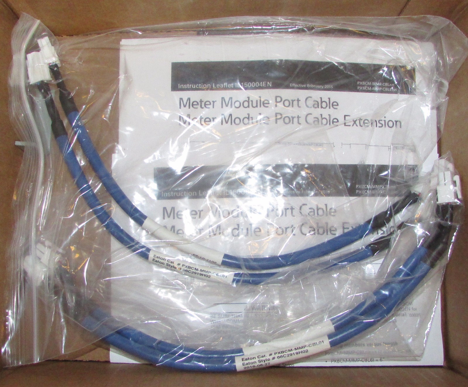 EATON CUTLER HAMMER PXBCM MMP CBL02 Meter Module Cable Extension Kit ...