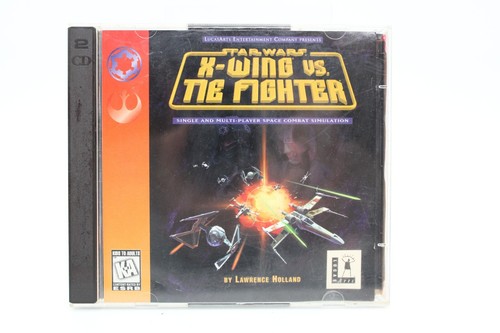 Star Wars CD-ROM X-Wing Vs. Tie Fighter PC 2 Disc Set LucasArts 1997 ...