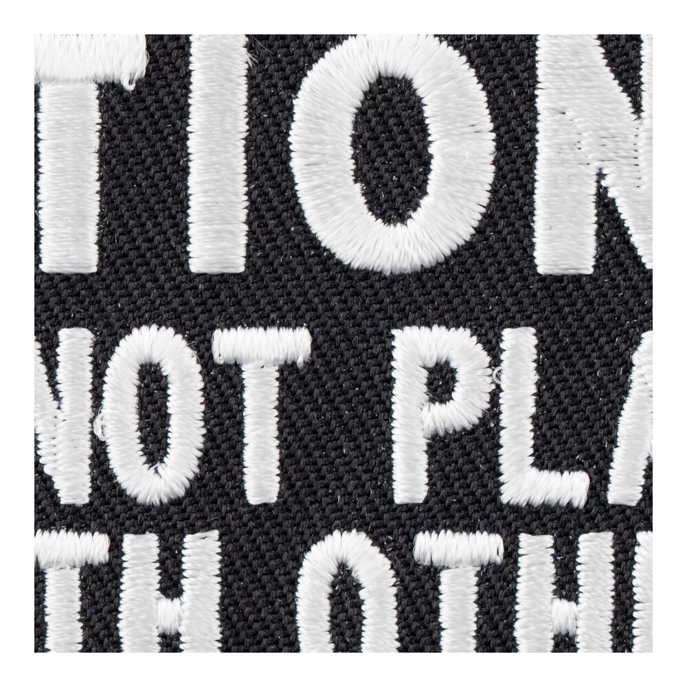 Caution Does Not Play Well Patch, Sayings Patches | eBay