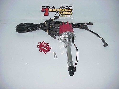 MSD 85551 Pro Billet BB & SB Chevy Distributor Mag Trigger & Delphi ...