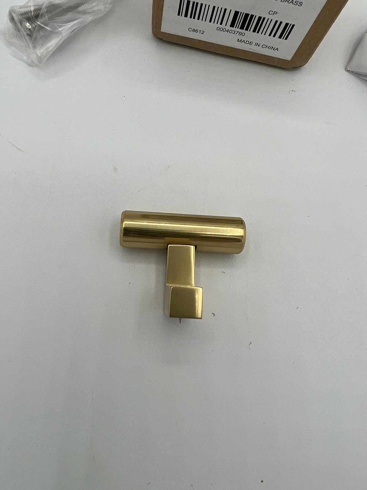 RH Rejuvenation Hardware Cabinet Knob Aged Brass Upton C8612 Pottery ...