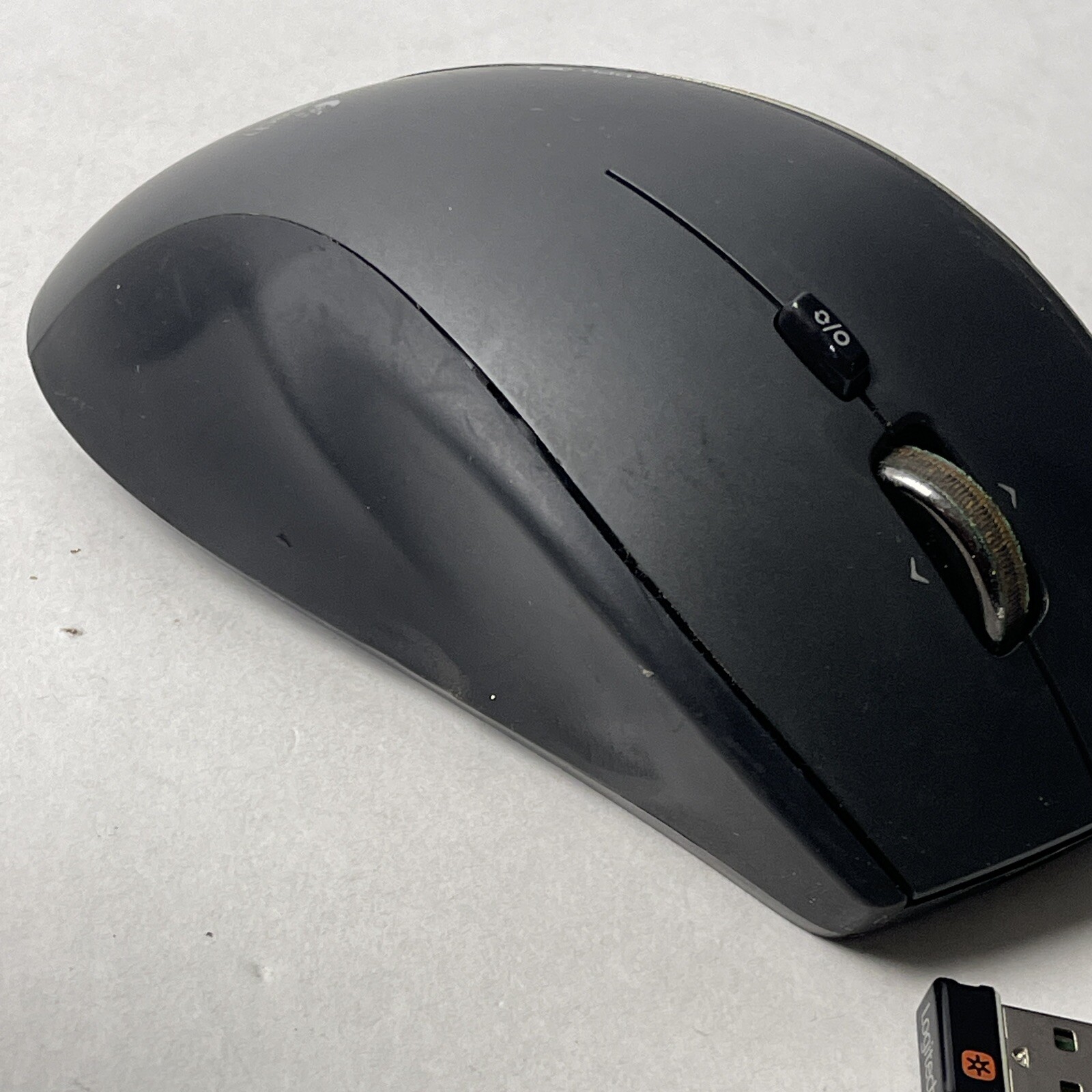 Logitech M-R0007 Performance MX Darkfield Black Wireless Mouse w/ USB ...