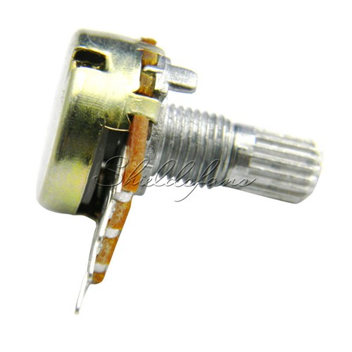 2Pcs WH148 3Pin Type B1K Ohm Linear Taper Rotary Potentiometer Panel ...