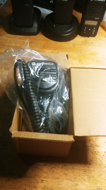 Motorola PMMN4013A Remote Speaker Wired Professional Microphone for ...