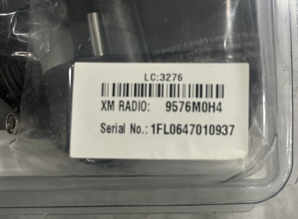 XM Radio Sure Connect Vehicle Satellite W/Cassette 12V Vehicle Adapters ...