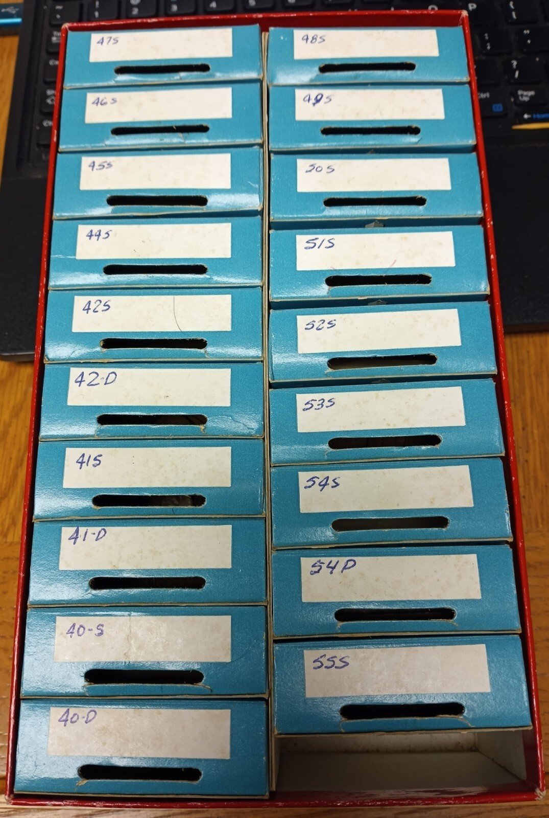 Sort-Ur-Coins Coin File Box With 19 Inner Boxes + Coins | eBay