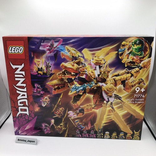 NEW LEGO Ninjago Lloyd Golden Ultra Dragon toy 71774 from Japan | eBay