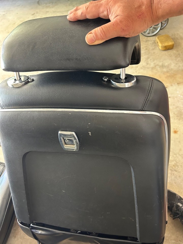 1969-72 GM A-BODY BUCKET SEATS LEFT RIGHT PAIR GOOD CORES CHEVELLE ...