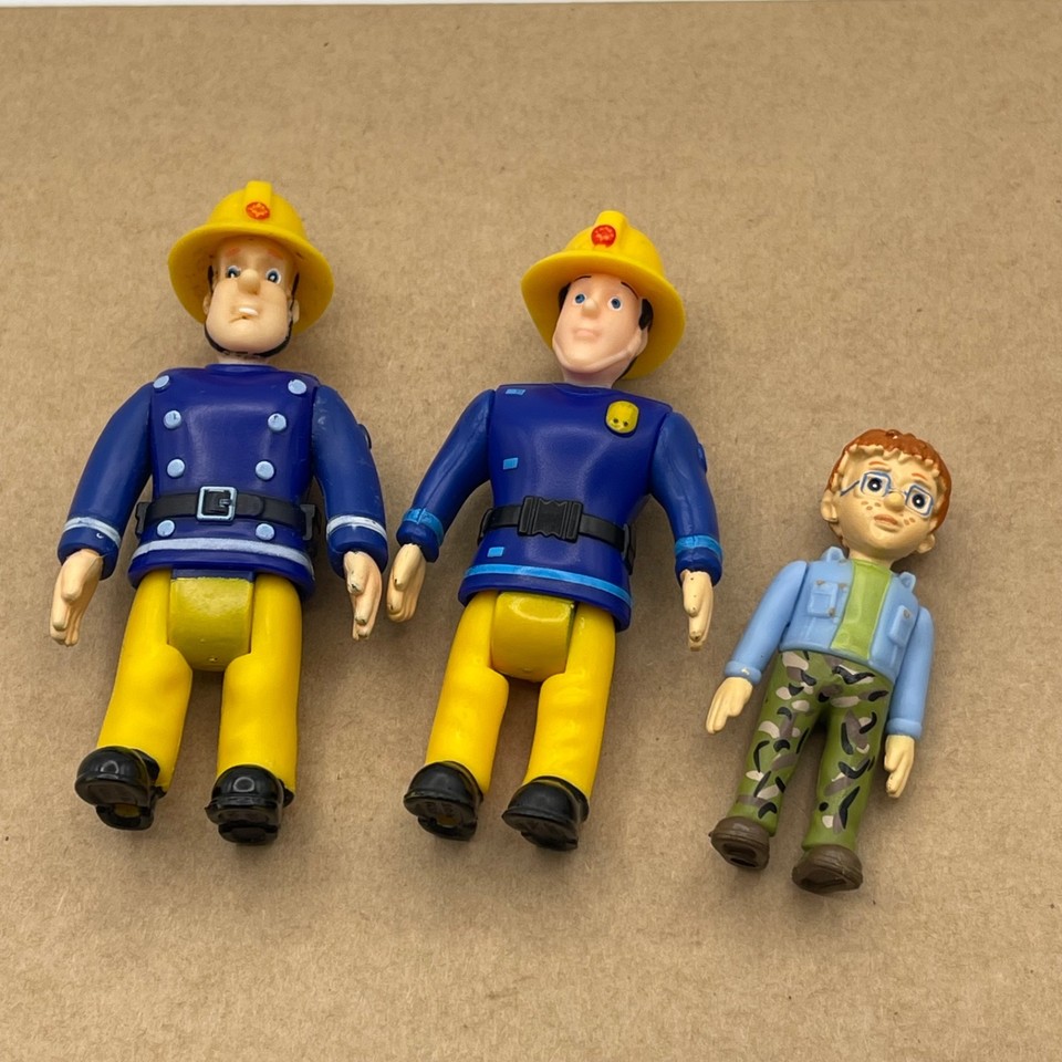 Fireman Sam Figures - Sam, Elvis, Norman Price - Vintage #8 multi buy ...