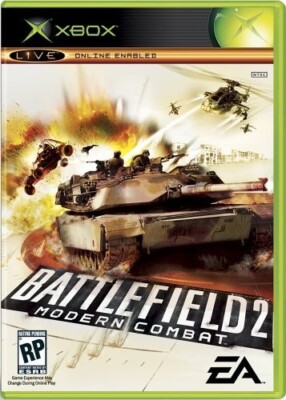 Xbox - Battlefield 2: Modern Combat Clean Scratch Free Game Disc Only ...