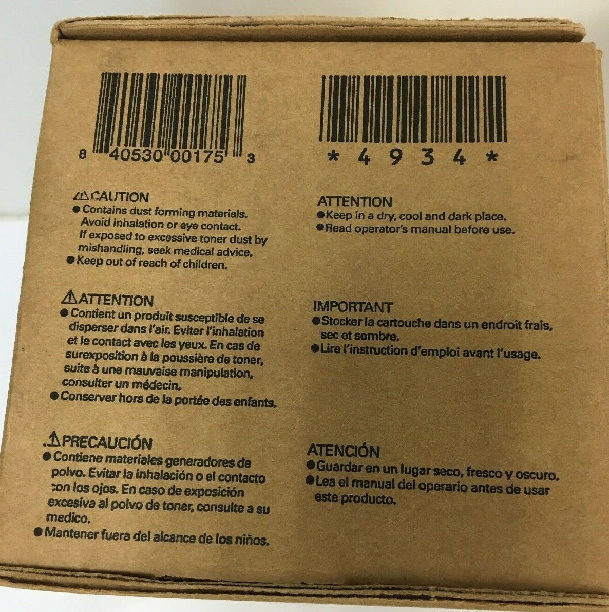 Oce 493-4 Toner Cartridge Cyan For CM4520 CM3520 | eBay